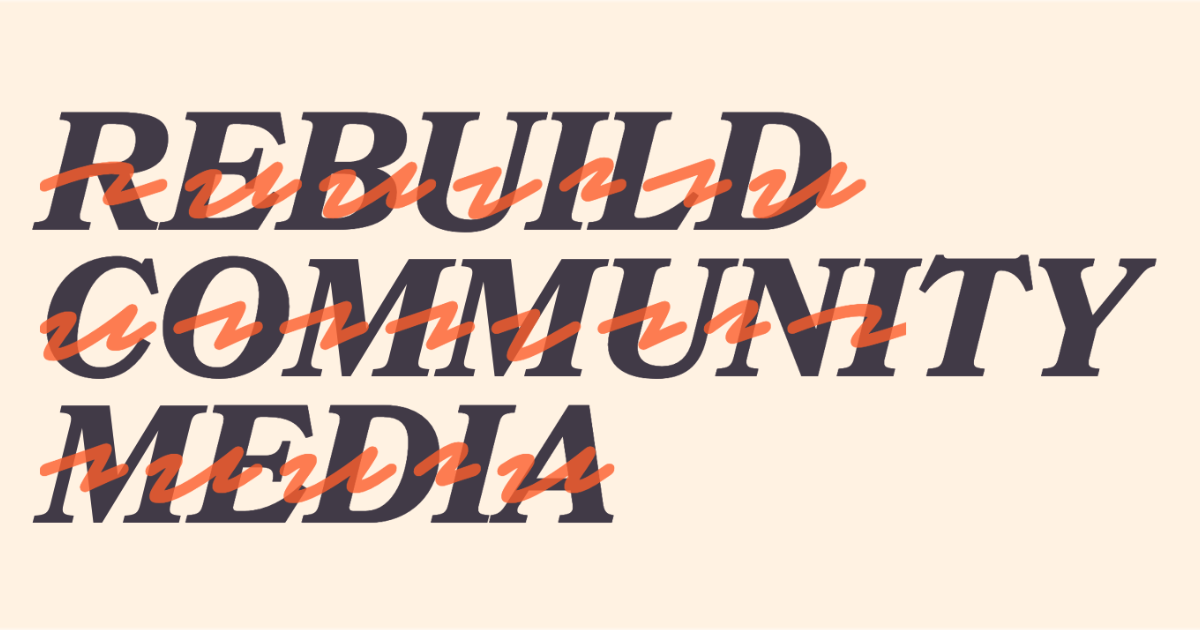 Toolkit – Rebuild Community Media in Canada